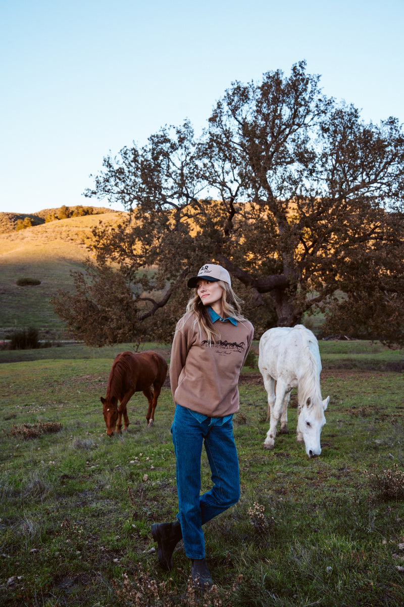 Running Horses Vintage Crewneck – Shop Alisal Ranch